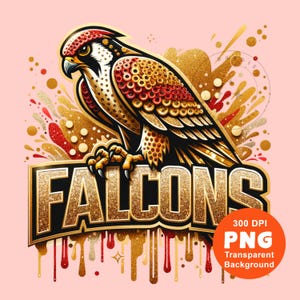 Falcons PNG Falcon Mascot Png Sport Png Football Baseball Basketball ...