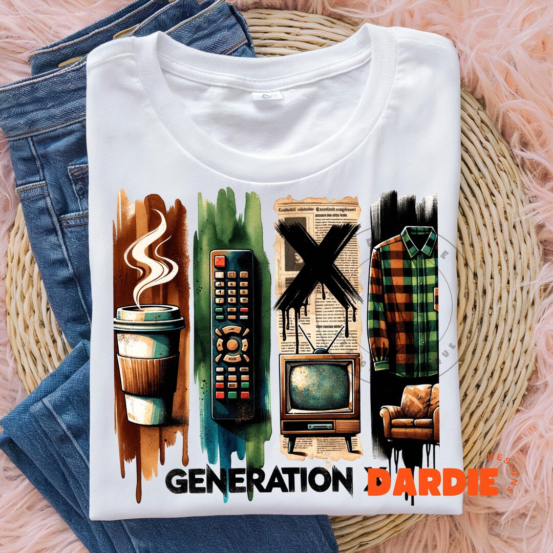 Generation X PNG Retro Vintage Old Technology Gen X Funny Quotes ...