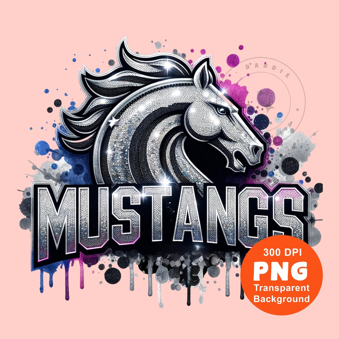 Mustangs PNG Mustang Mascot Png Sport Png Football Baseball Basketball ...