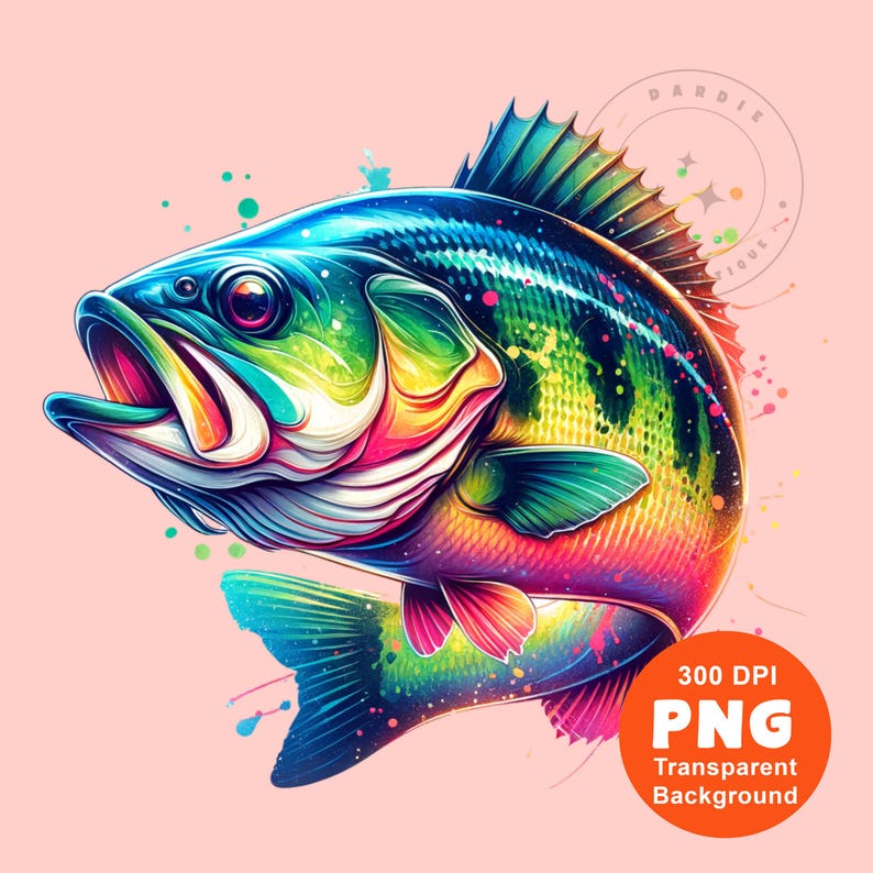 Bass Fish PNG Bass Fishing Png Fisherman Png Fish Lover Png Hunter Png ...