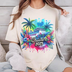 Cruisin' 2025 PNG Cruise Ship PNG Cruising Png Cruise Vacation Shirt ...