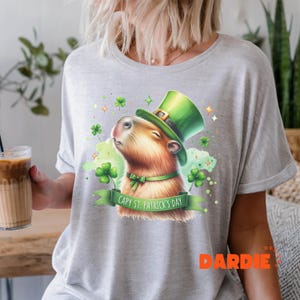 Capy St Patty's Day PNG Capybara St Patrick's Day Png Tshirt ...