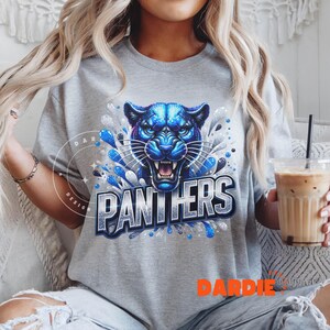 Blue Panthers PNG Panther Mascot Png Sport Png Football Baseball ...