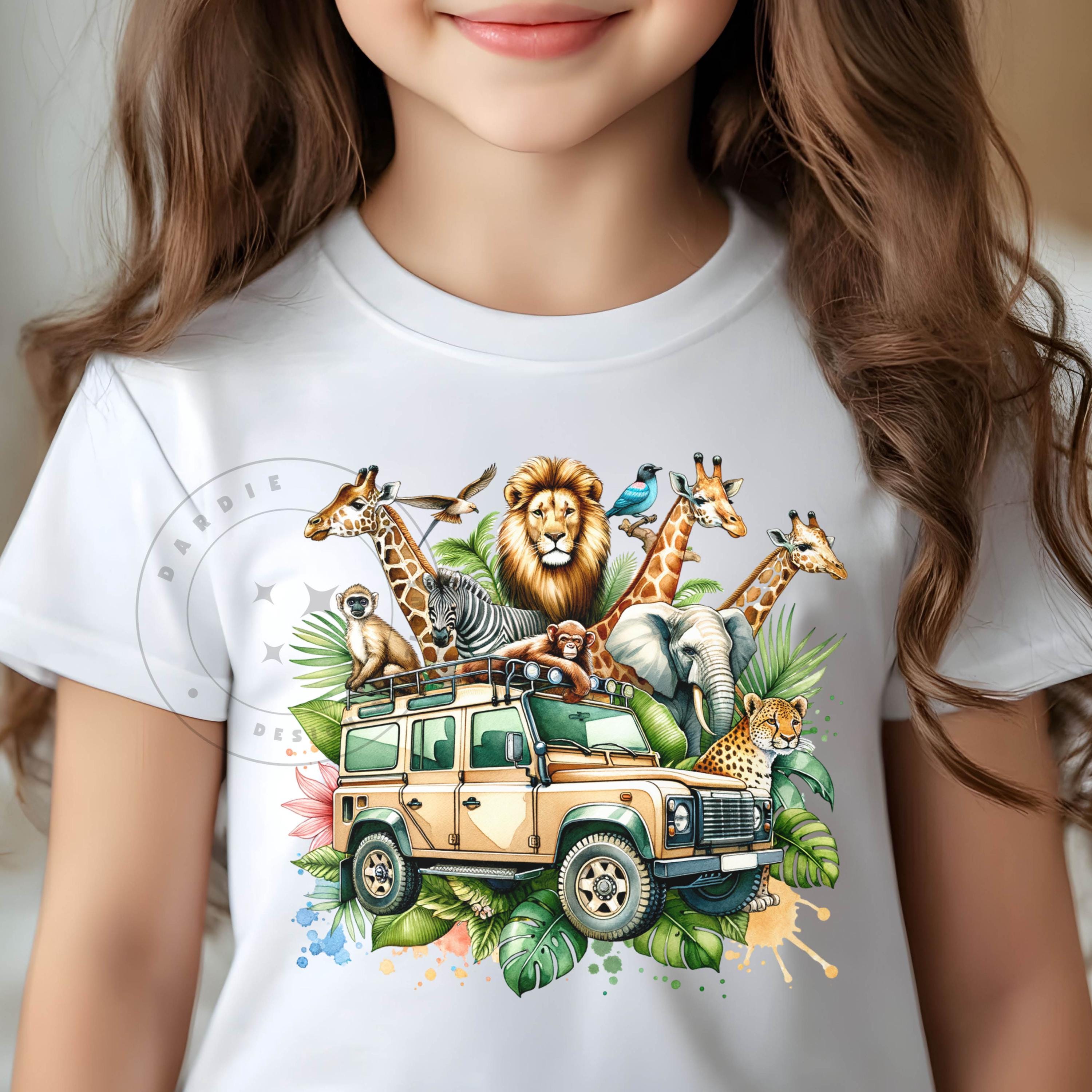 Safari Animals PNG Lion Zebra Giraffe Jungle Zoo Animals PNG ...