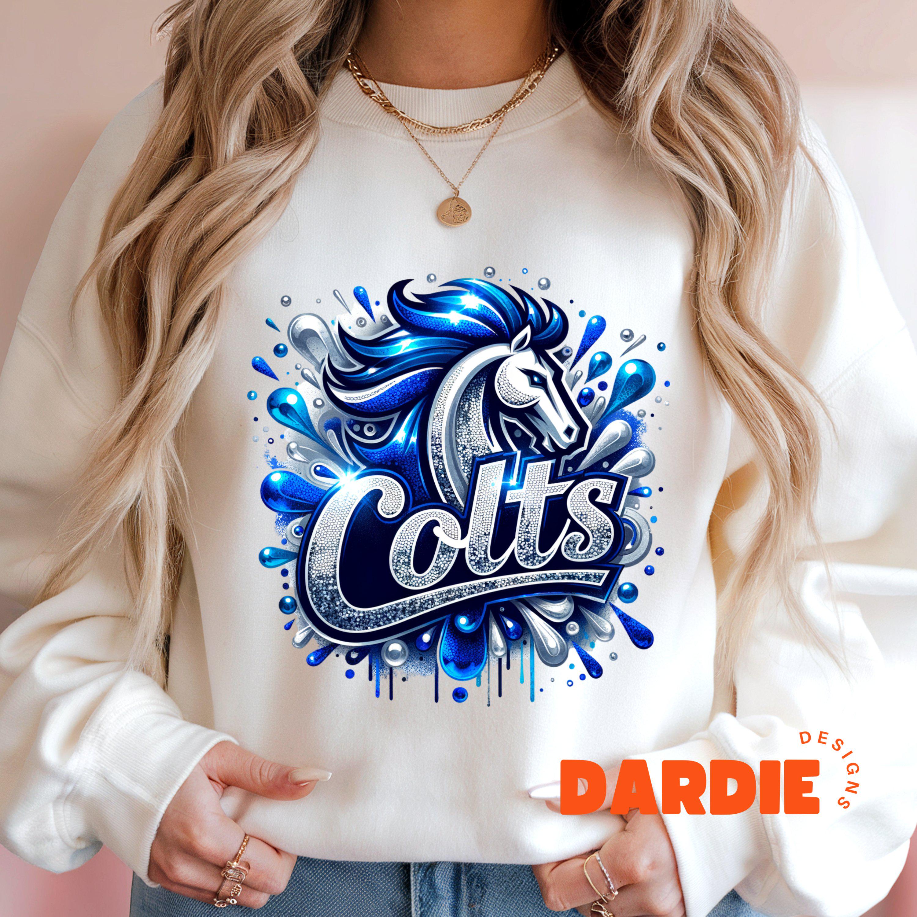 Colts PNG Lion Png Colt Png Bling Glitter Colts School Spirit Png ...