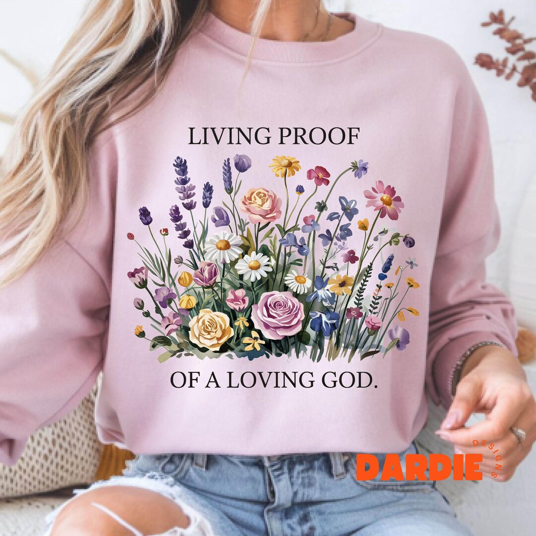 Living Proof of a Loving God PNG Psalm Bible Verse Christian Proverb ...