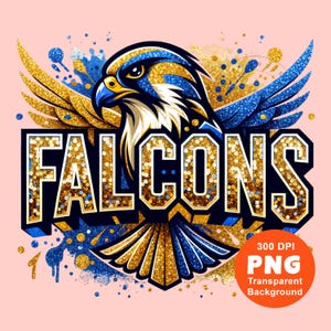 Falcons PNG Falcon Mascot Png Sport Png Football Baseball Basketball ...