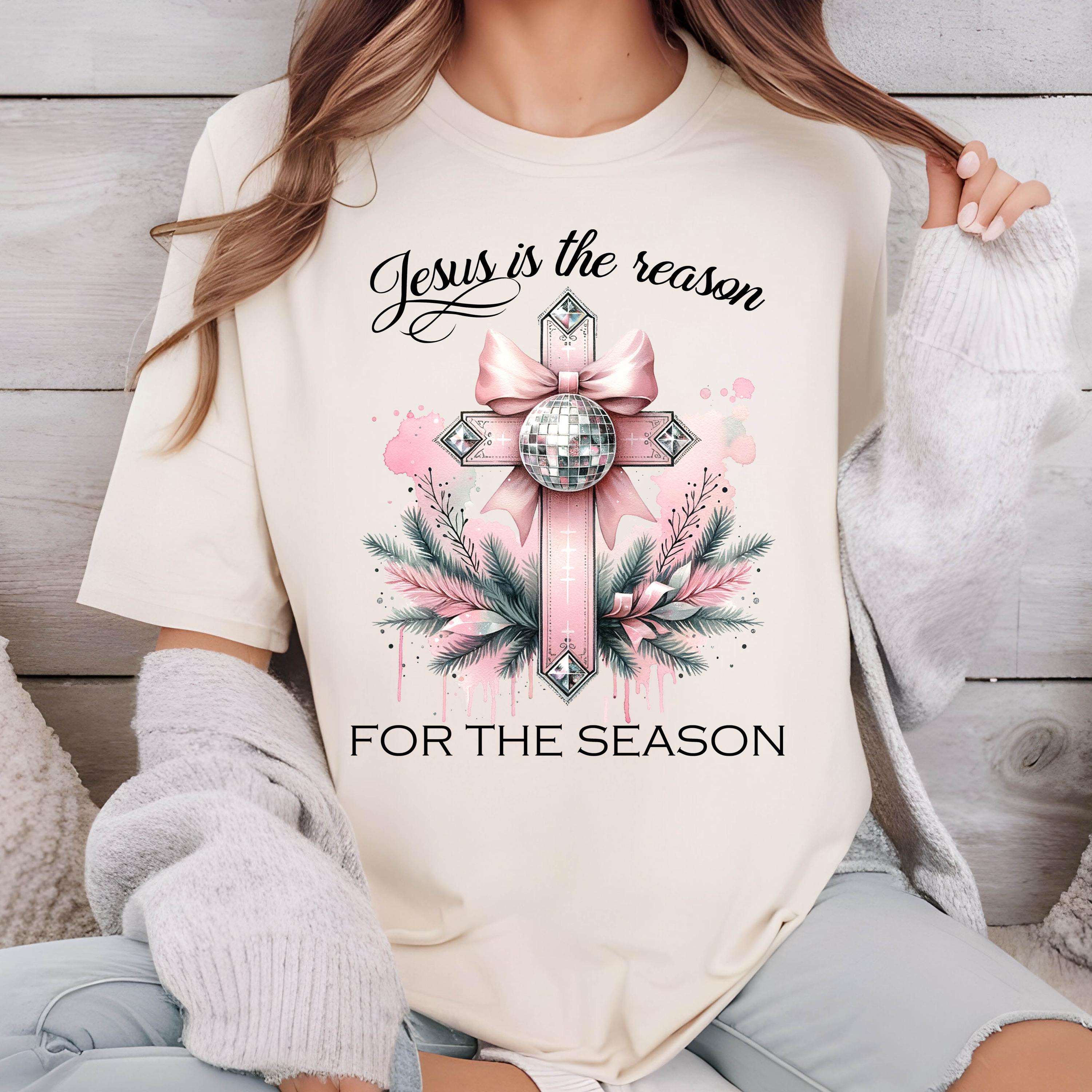 Pretty Coquette Cross PNG Jesus Png Religious Christian Christmas Png ...