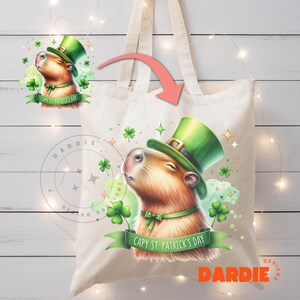 Capy St Patty's Day PNG Capybara St Patrick's Day Png Tshirt ...