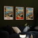 Panama Poster Panamanian Mid Century Wall Art Central America Aesthetic ...