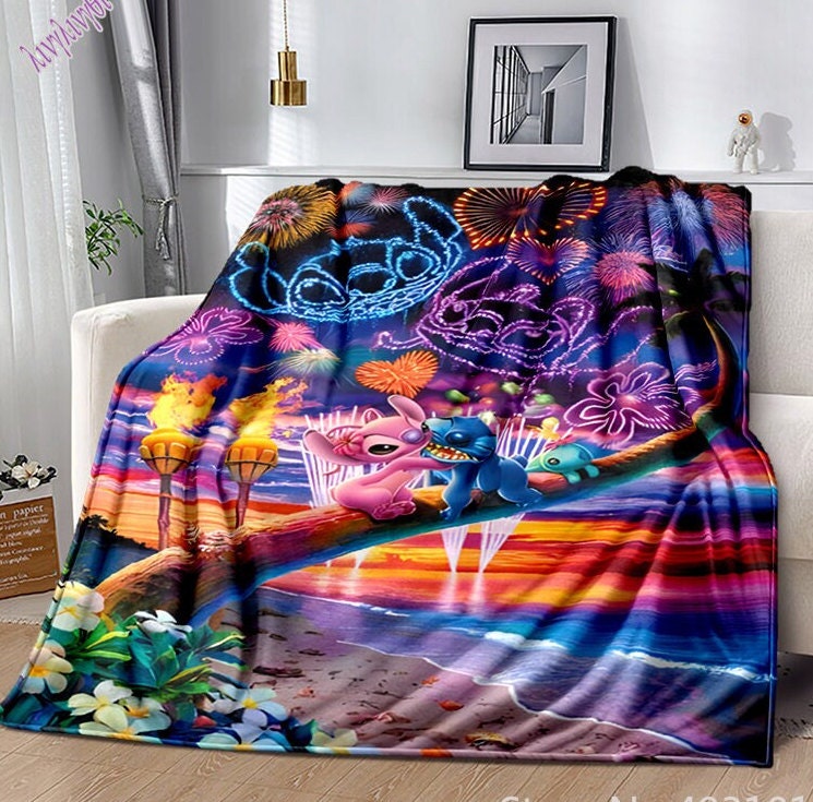 Lilo and Stitch Blanket, Disney Lilo and Stitch Blanket sold by ...