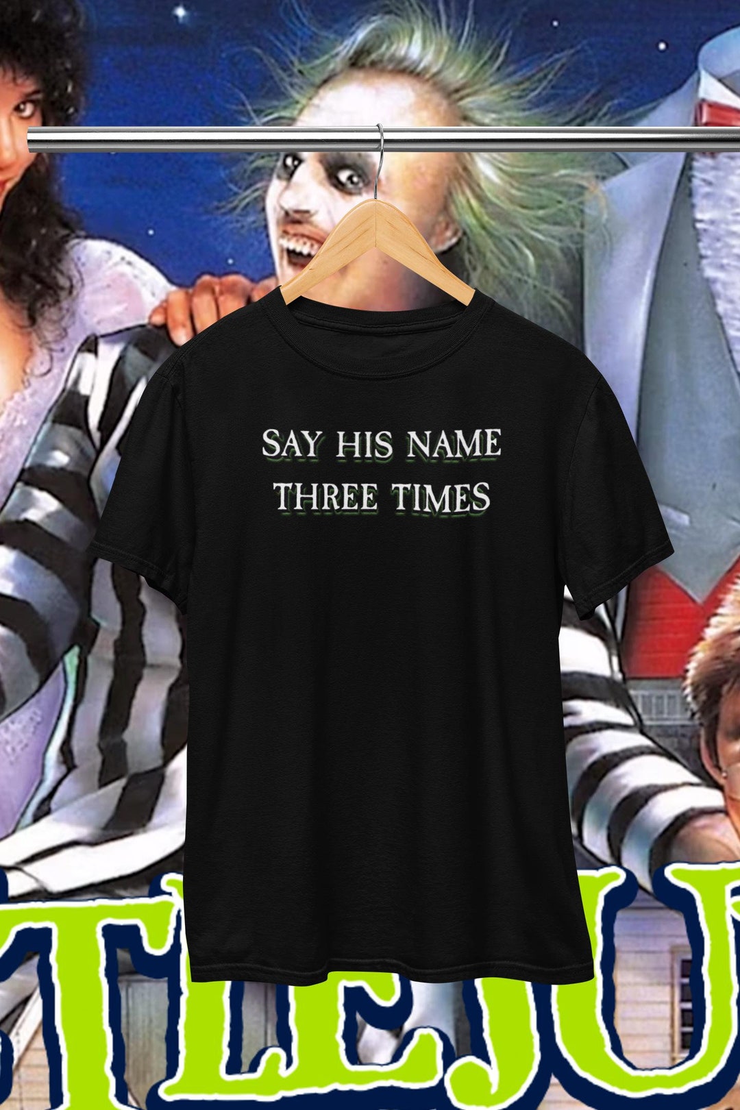 Say His Name 3 Three Times Png Shirt Design - Etsy