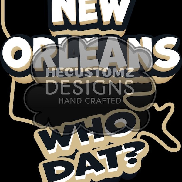 Who Dat - Etsy