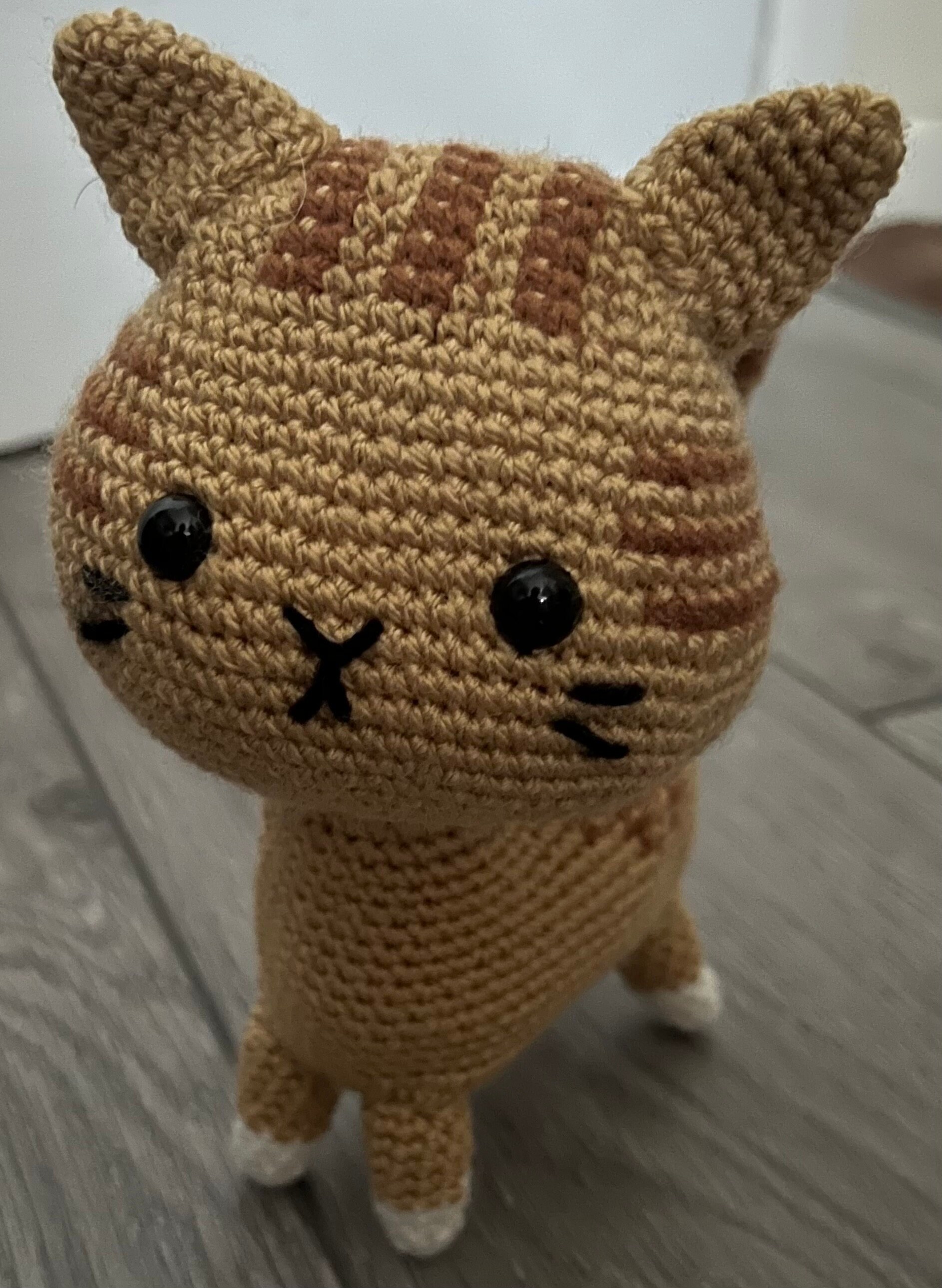 Crochet Ginger Tabby Cat - Etsy