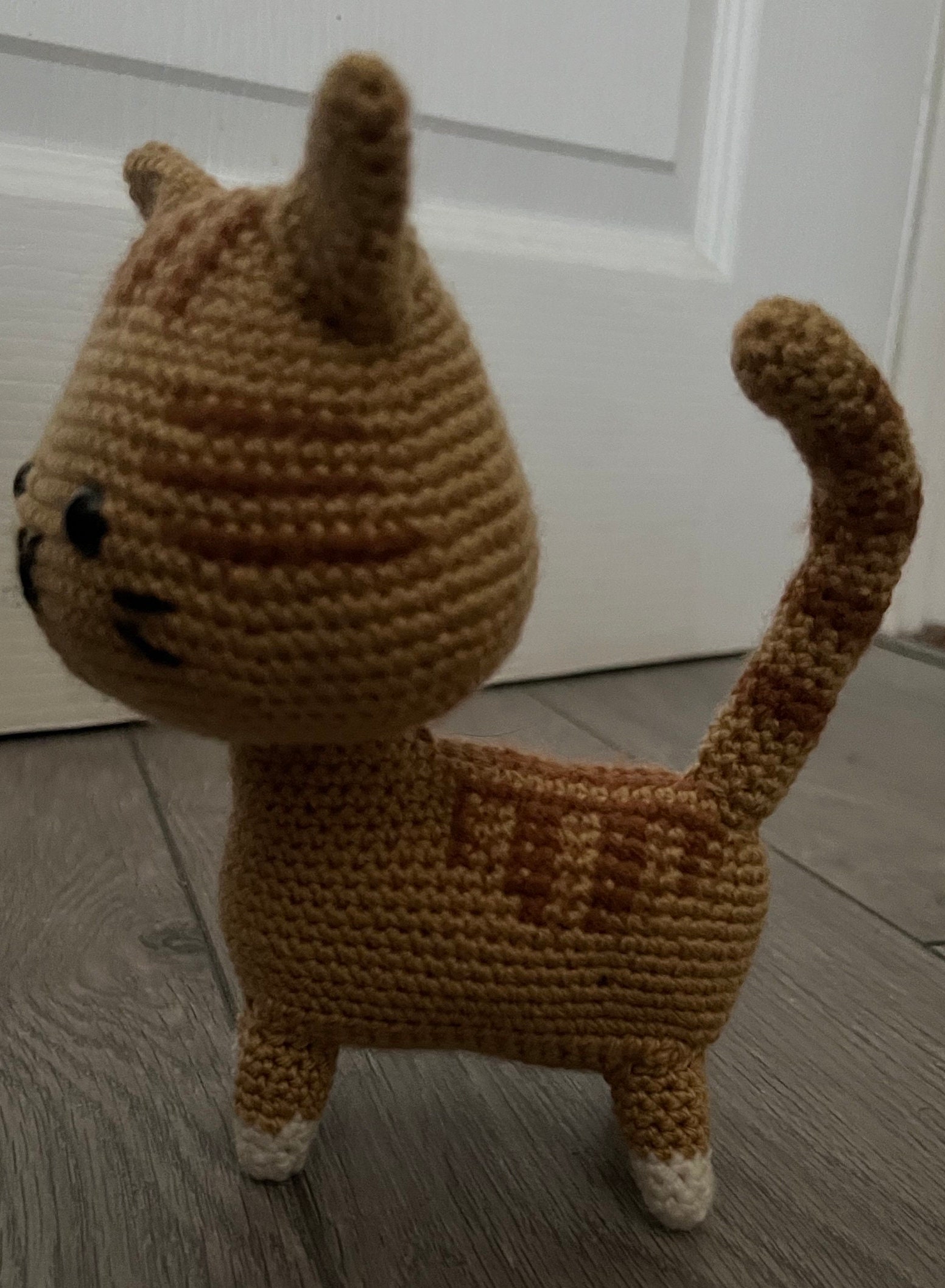 Crochet Ginger Tabby Cat - Etsy