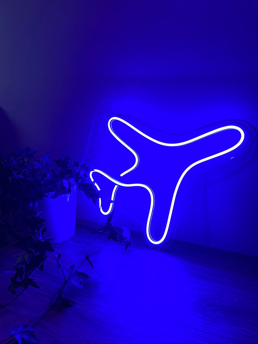 Plane LED Neon Light Aircraft Led Neon Sign Wall Decor Led - Etsy