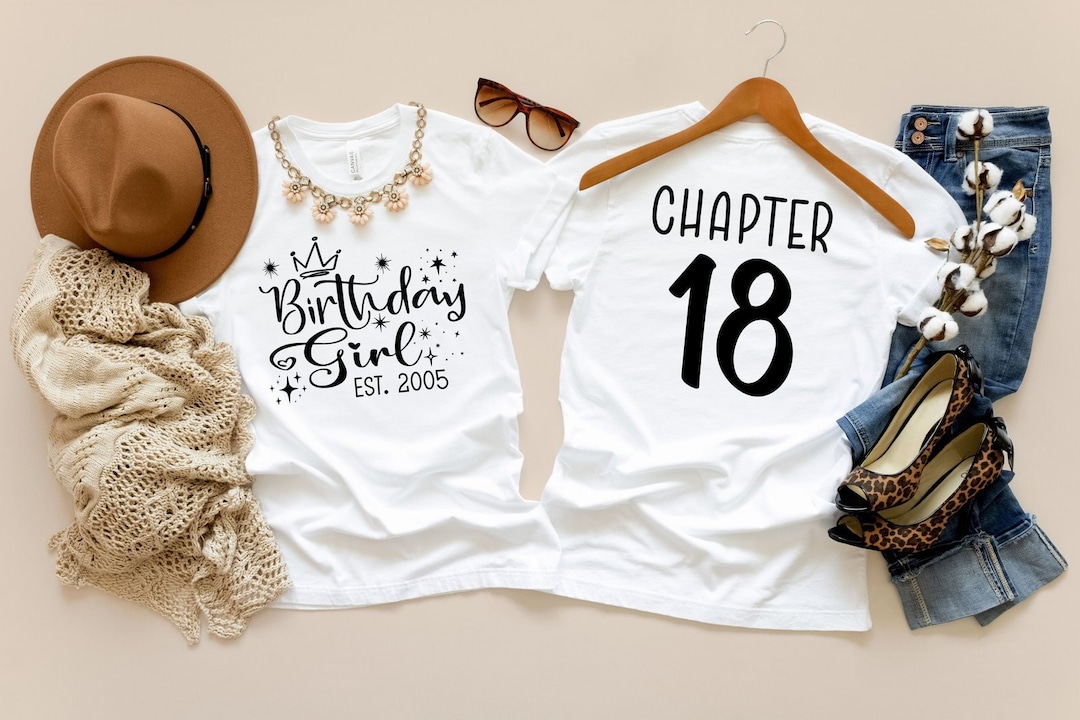 Birthday Girl Shirt, 18th Birthday Shirt, 18th Birthday Gifts for Her ...