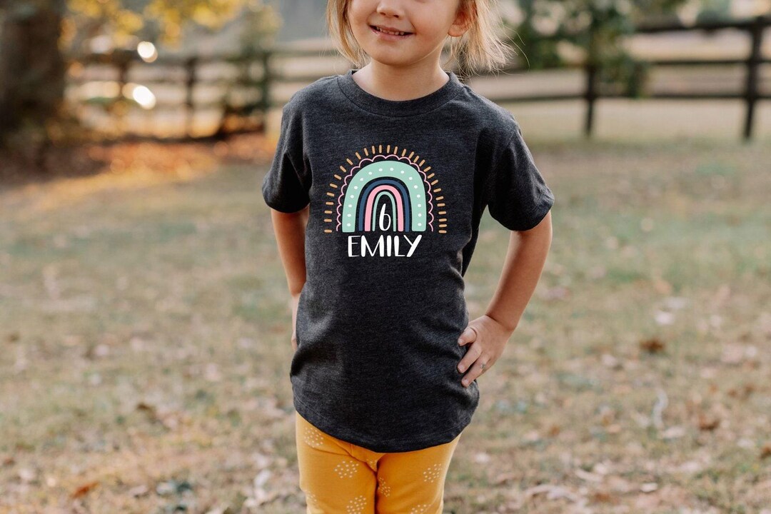 Personalized Birthday Shirt, Birthday Boy T-shirt, Custom Birthday ...