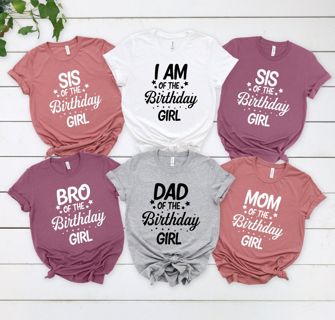 Family Birthday Shirts, Matching Family Shirts, Birthday Crew Shirts ...