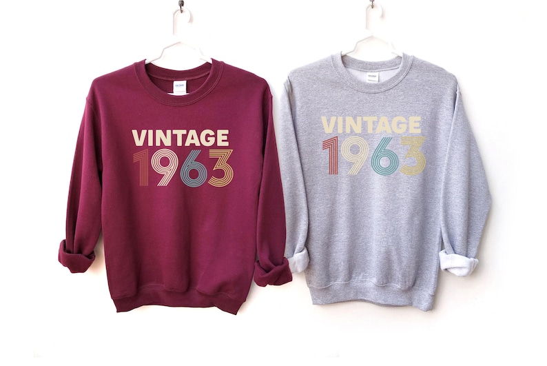 60th Birthday Gifts, 1965 Birthday Sweathirt, Legend Since 1965 ...