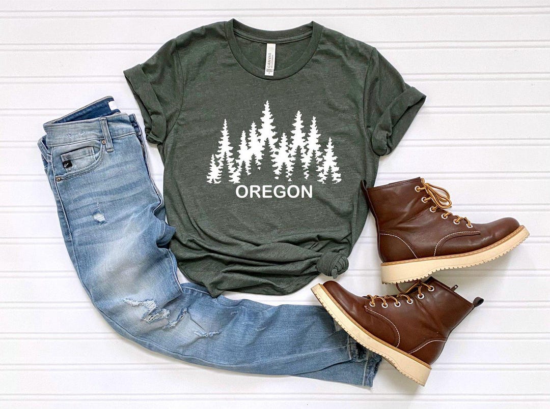 Oregon Shirt, State of Oregon Gift, Oregon Vacation Tee, Oregon Lover ...