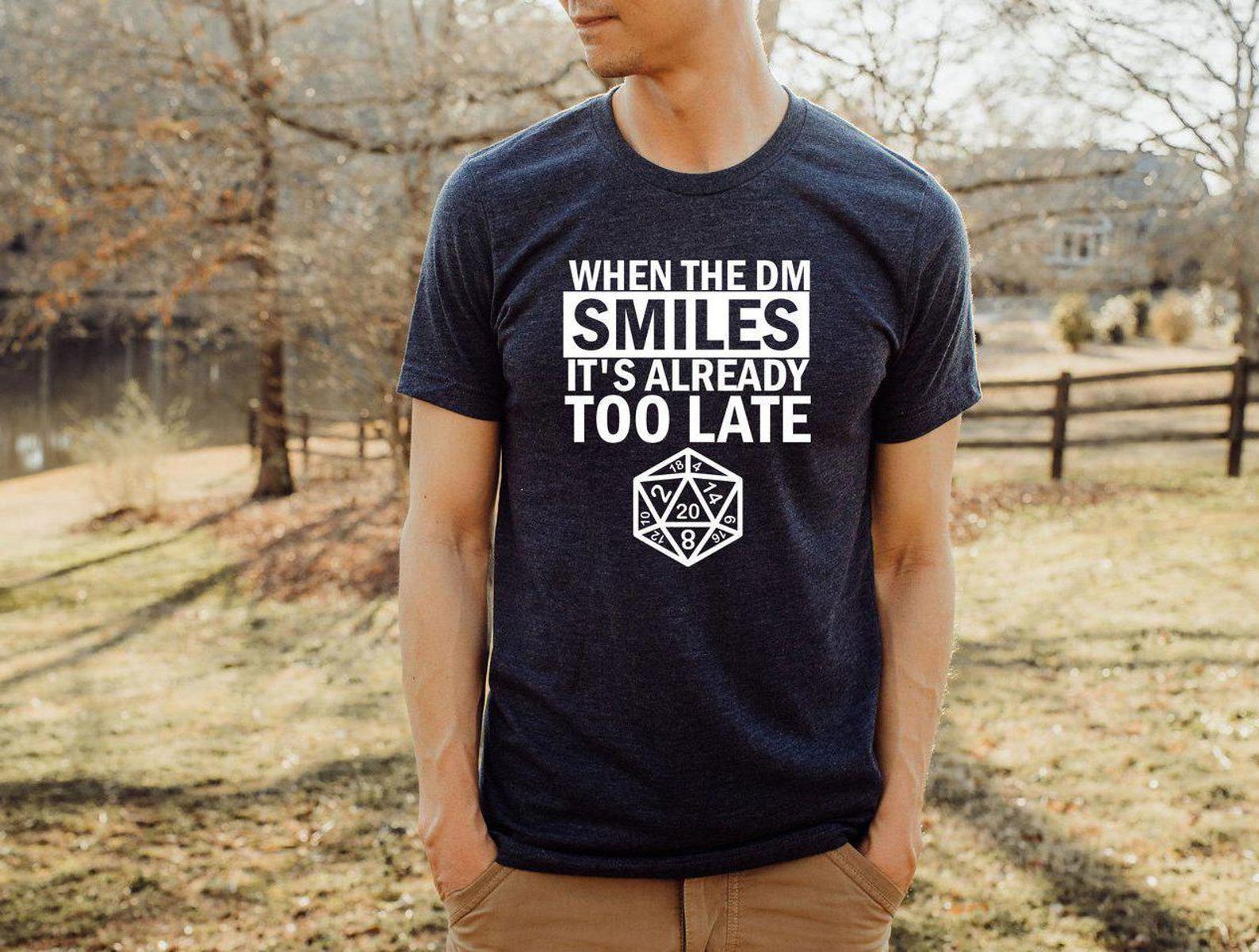Funny DND Shirt, Dungeon Master Shirt, Tabletop Board Game T-shirts ...