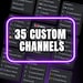 Streamer Discord Server Template: 35 Custom Channels - Etsy