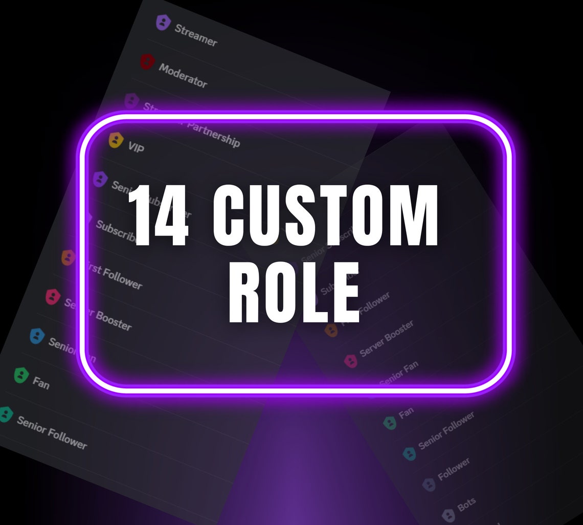 Streamer Discord Server Template: 35 Custom Channels - Etsy