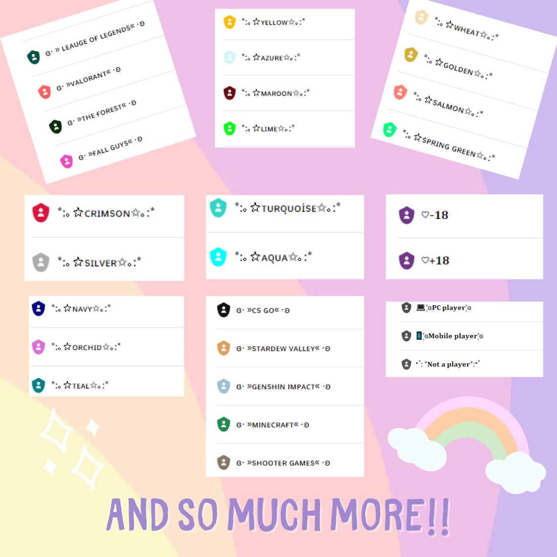 Best Cute&kawaii Discord Server Template - Etsy
