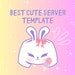 Best Cute&kawaii Discord Server Template - Etsy