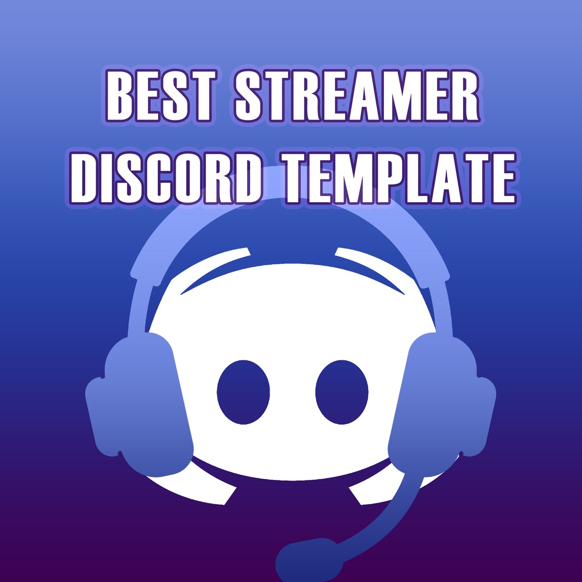 Best Streamer Discord Server Template - Etsy