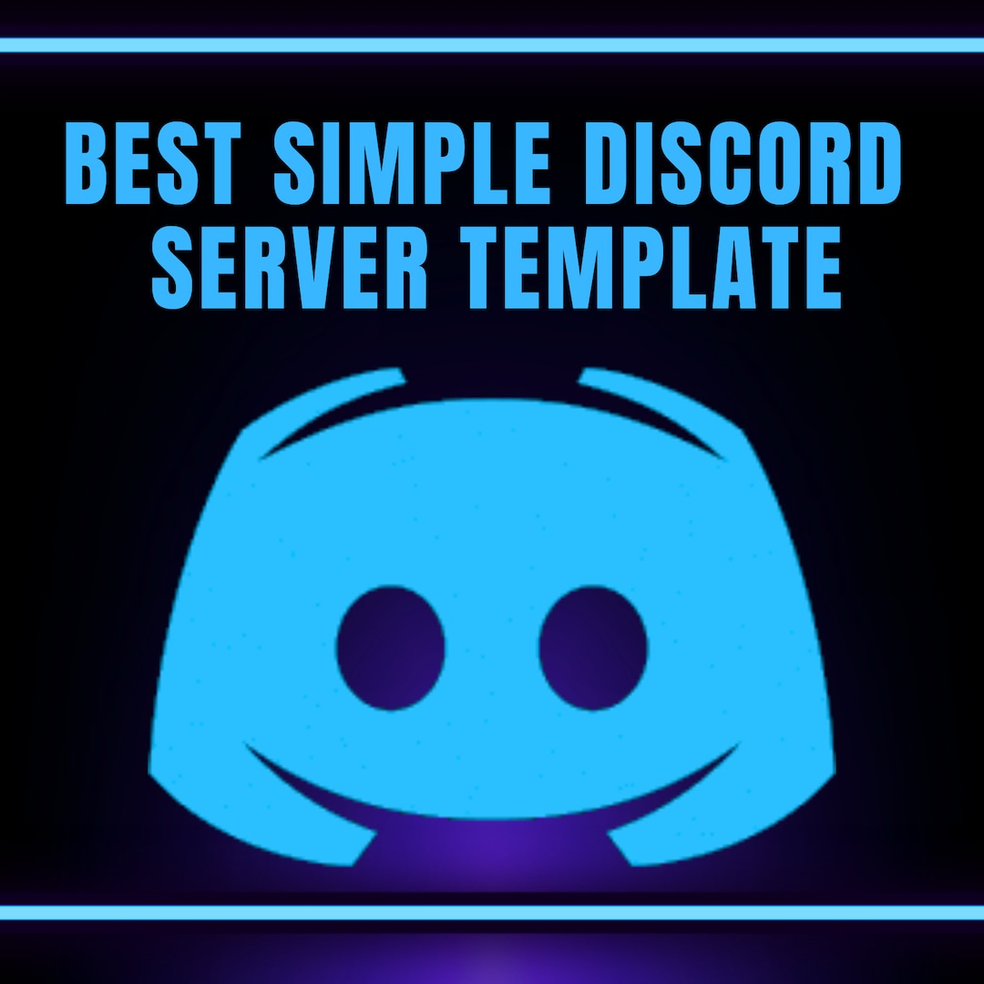Best Simple Discord Server Template - Etsy