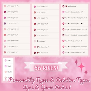 Best Pink Discord Server Template - Etsy
