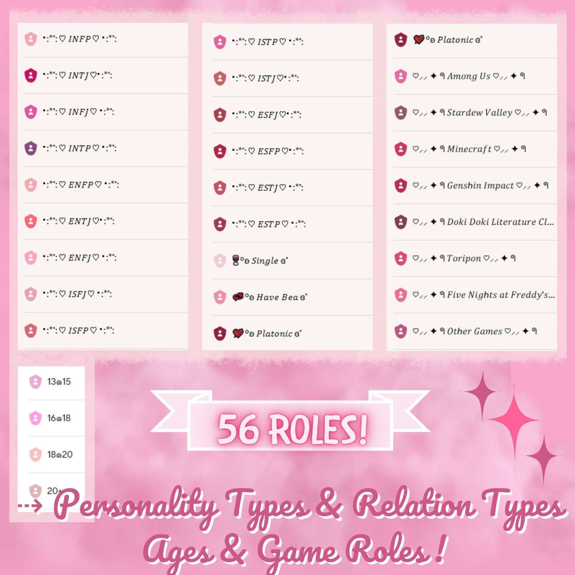 Best Pink Discord Server Template - Etsy