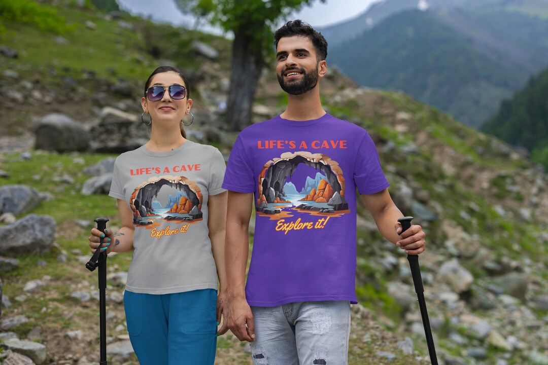 Spelunking T-shirt Life's a Cave Explore It - Etsy