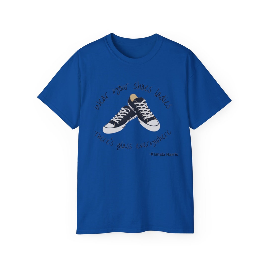Wear Your Shoes Kamala Harris Shirt President 2024 Converse - Etsy