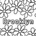 Editable Name Coloring Pages - Etsy