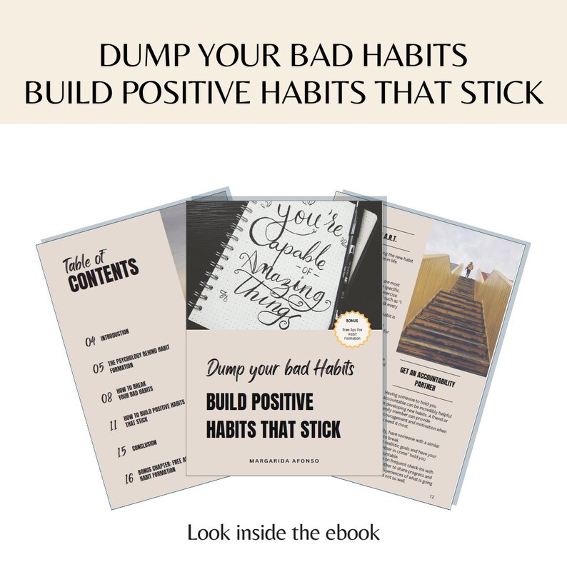 Habit Development. Self Improvement, Personal Growth, Habit Tracker ...