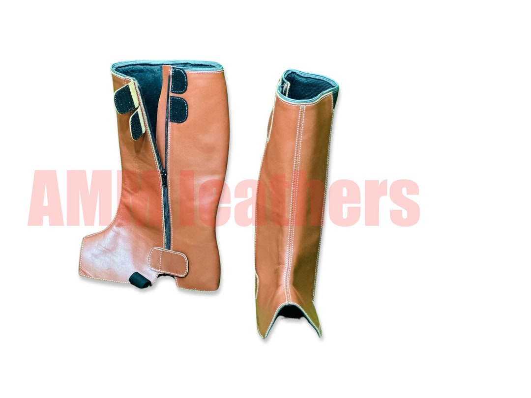Book of Boba Fett Inspired Leather Gaiters Boba Fett Leg Wraps boba ...
