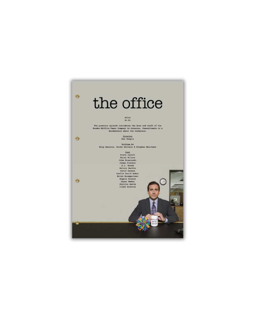 The Office US season 1, Episode 1 Script/screenplay - Etsy