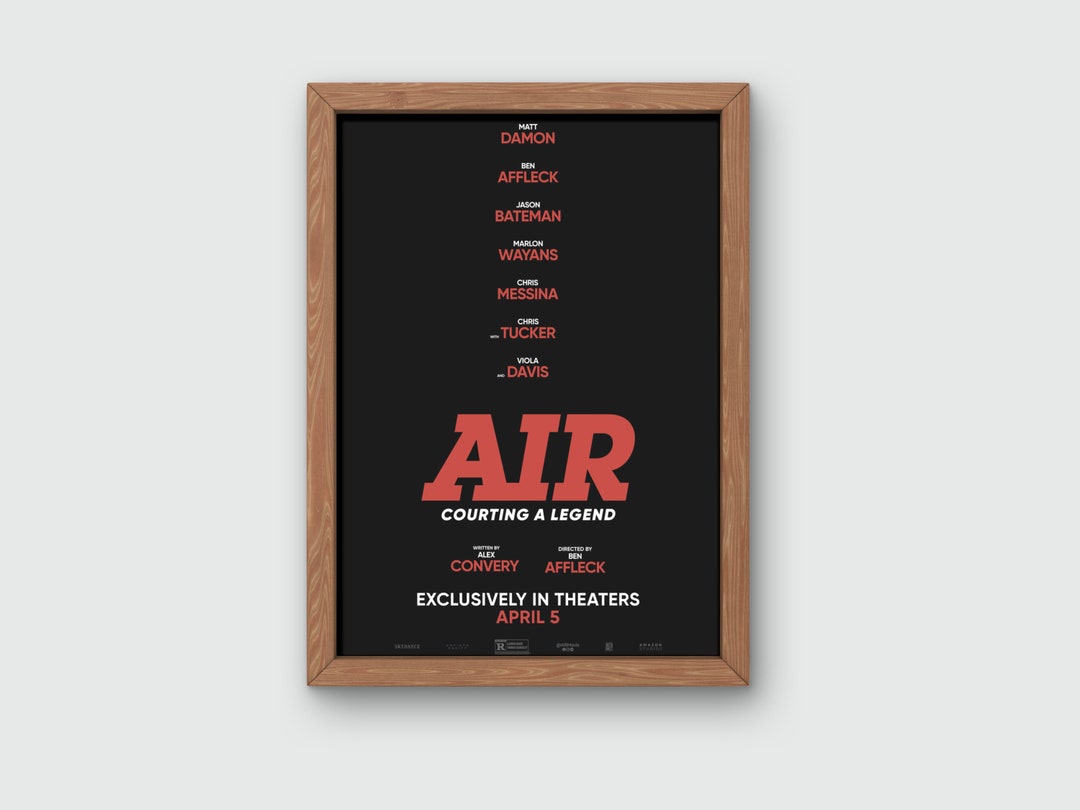 AIR Movie Poster - Etsy