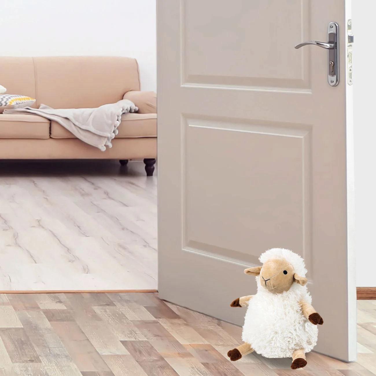 Door Stopper, Door Stop 3D White Sheep , Sheep Door Stop, Kids Room ...