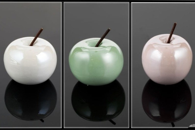 Ceramic Apple for Table or Shelf Decoration - Etsy
