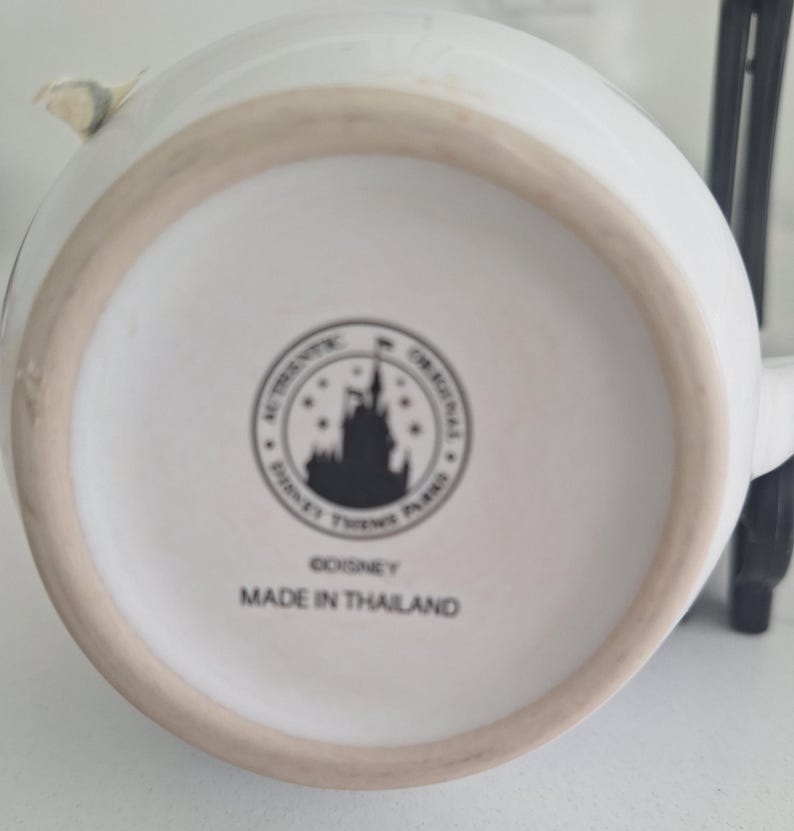 Vintage Disney Gourmet Mickey Mouse Creamer/syrup Pitcher 1990's Blue ...