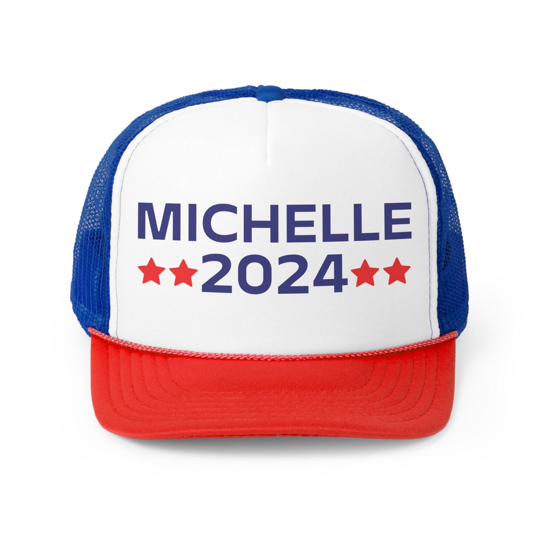 Michelle Obama 2024 President Campaign Trucker Caps - Etsy