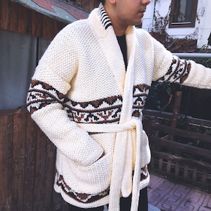 Starsky and Hutch Cardigan Sweater Inspired Chunky Sweater Christmas ...