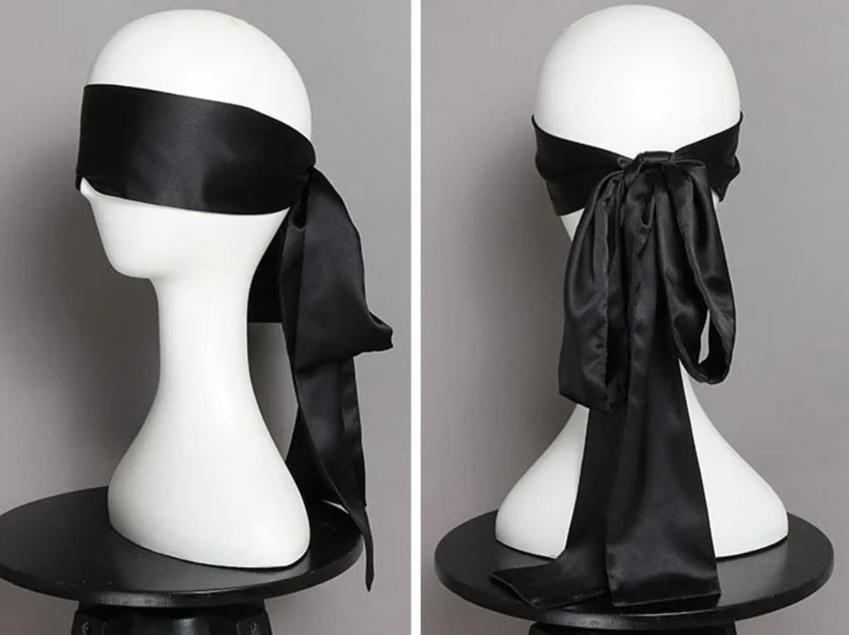 Satin Silk Blindfold - Etsy