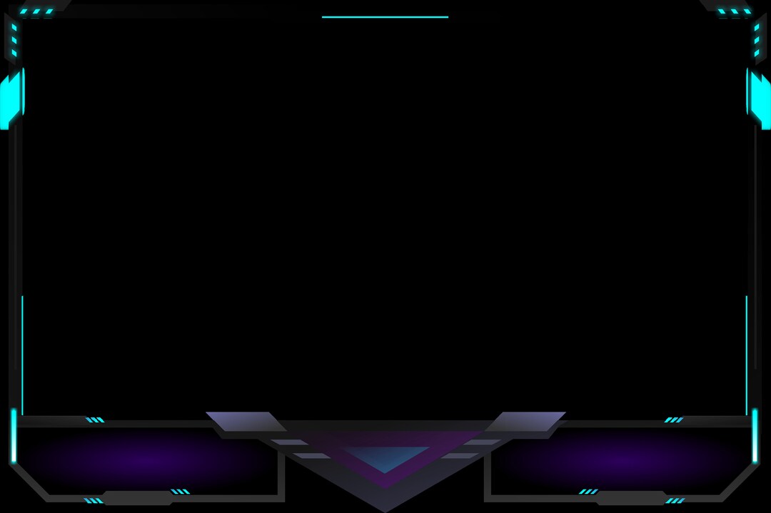 Dark Mamba Webcam Overlay and Frame - Etsy