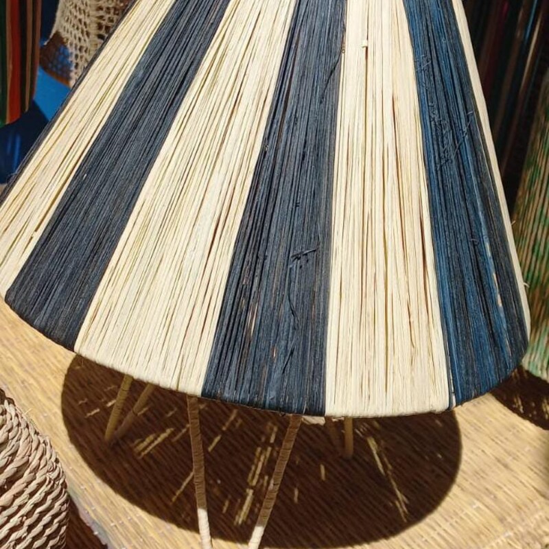 Raffia Lamp - Etsy
