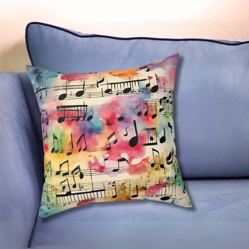 Music Pillow - Etsy
